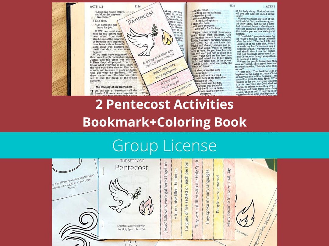 Day of Pentecost Activities, Pentecost Activity, Pentecost Craft ...