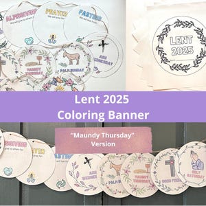 Lent for Kids, Ash Wednesday, Lent Calendar, Lent Kids, Palm Sunday ...