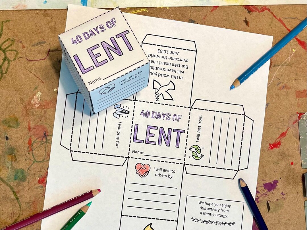 Good Friday, Lent Kids, Lent for Kids, Ash Wednesday, Lent Calendar ...