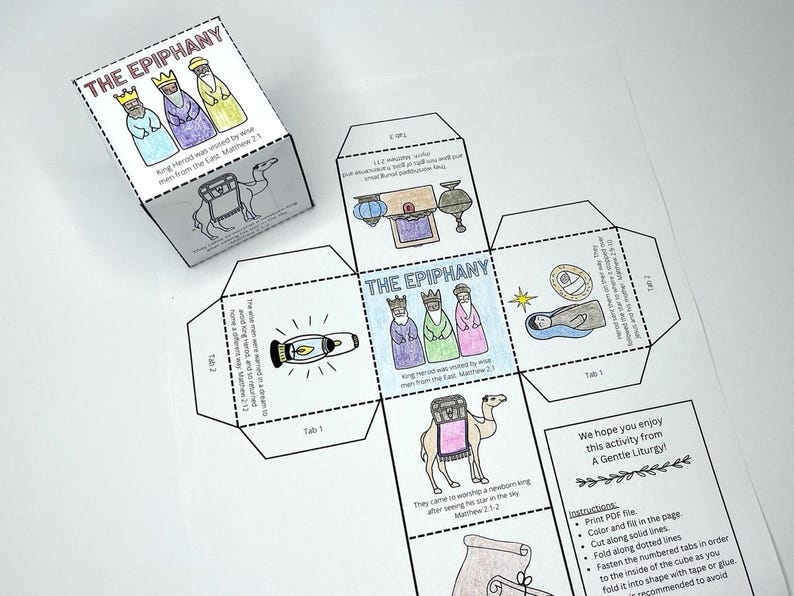 Three Kings Coloring, Epiphany Crafts for Kids, Epiphany Craft, 3 ...