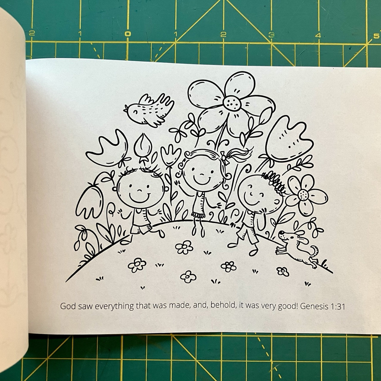 7 Days of Creation Mini Coloring Book, Flip Book, Bible Activity ...