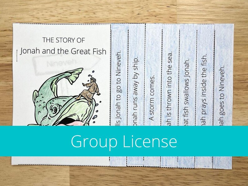 Jonah and the Whale Craft Kits, Jonah and the Fish Craft, Sunday School ...
