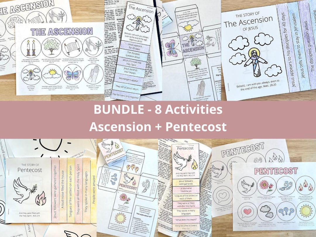 Pentecost Craft Download, Day of Pentecost Activities, Sunday School ...