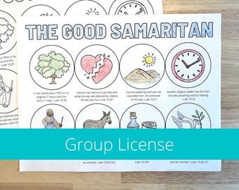 Good Samaritan Craft for Kids, Parables of Jesus, the Good Samaritan ...