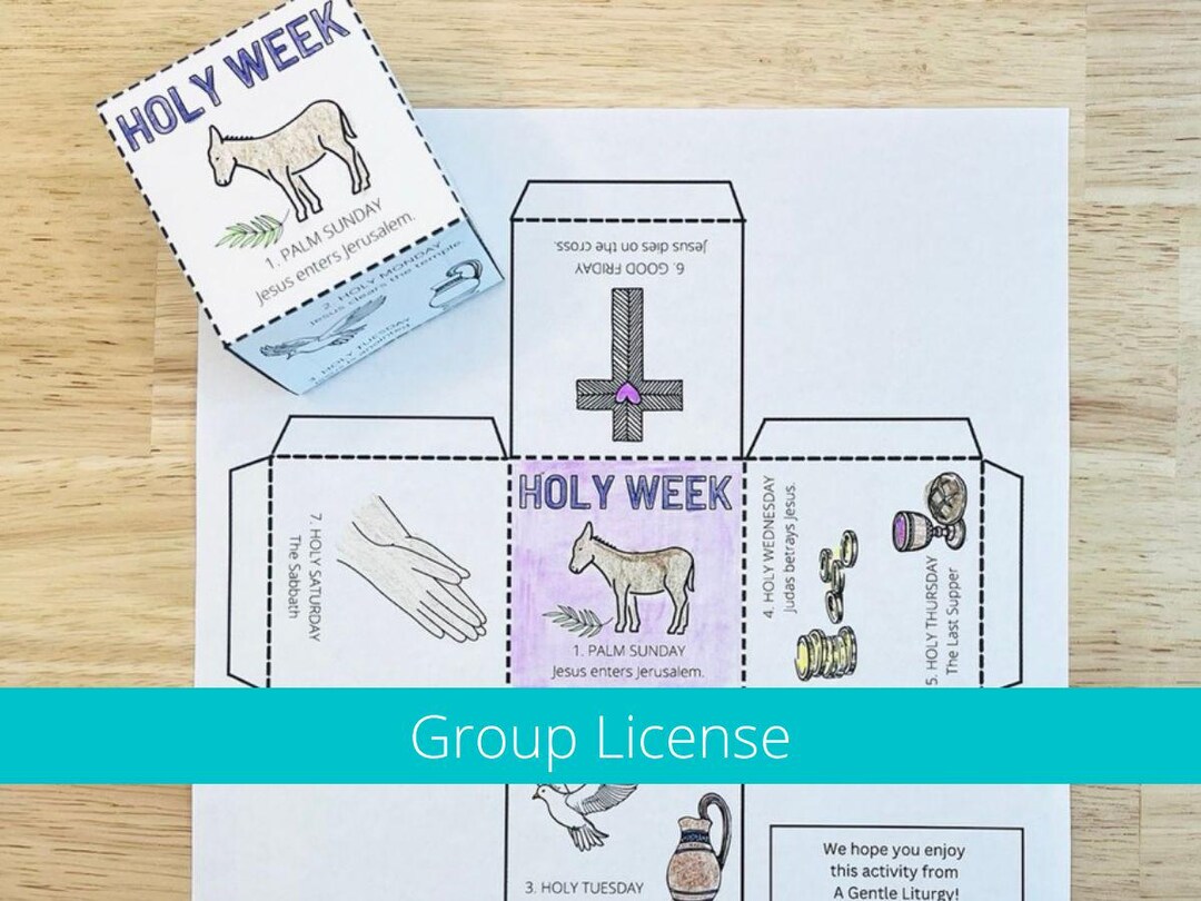 Holy Week Printable, Empty Tomb, Ash Wednesday, Lent Kids, Palm Sunday ...