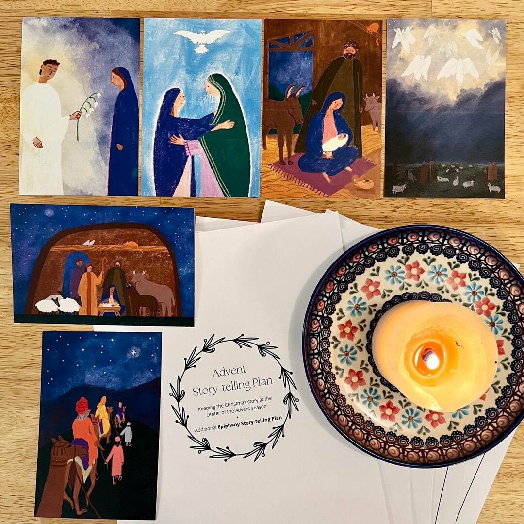 Advent Guide, Christmas Story Advent Activity, Advent Printable, Advent ...