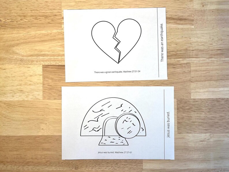 Good Friday Craft, Lent, Sunday School Lesson, Holy Week Printable ...