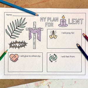 Lent Coloring Page, Lent Crafts, Ash Wednesday Craft, Season of Lent ...