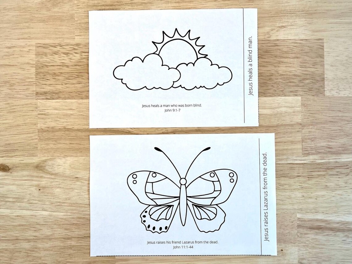 Miracles of Jesus for Kids, Jesus Miracles Crafts, Vacation Bible ...