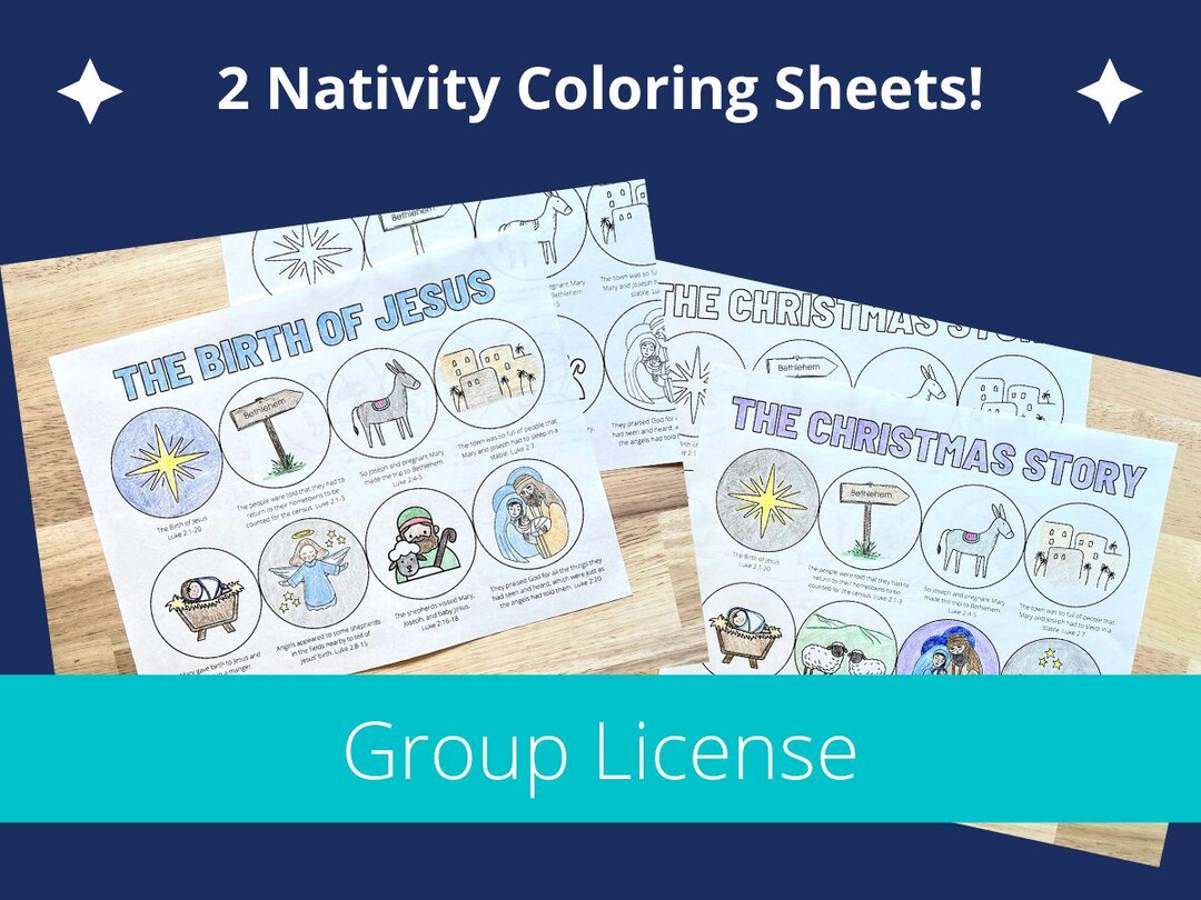 Christmas Nativity Craft for Kids, Nativity Sunday School Craft ...