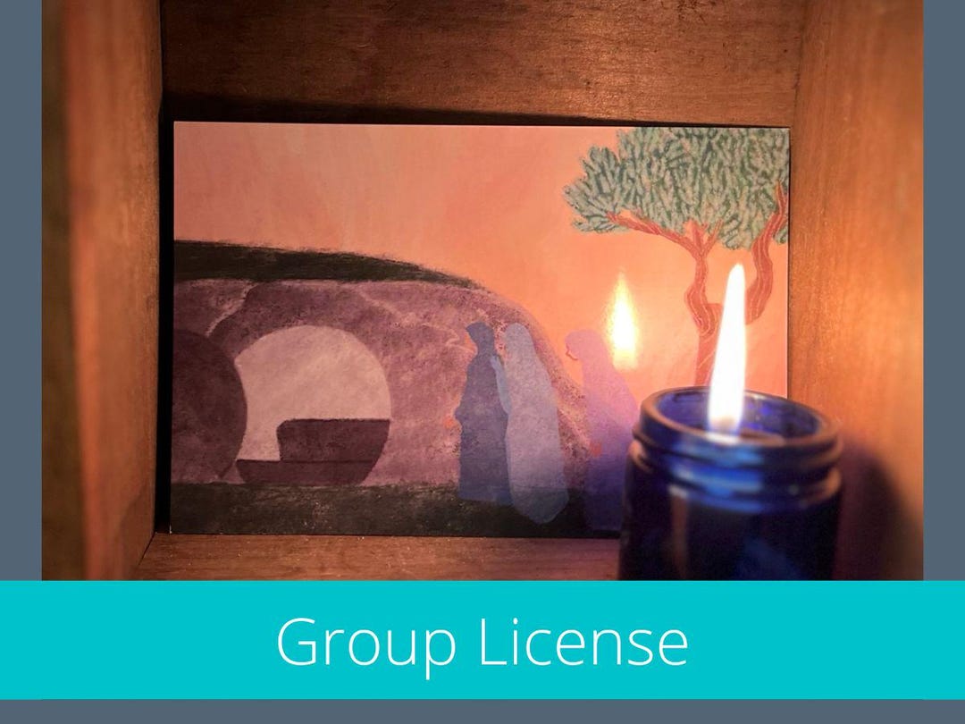 Women at the Tomb, Easter Week, Holy Week Print, Holy Week Cards ...