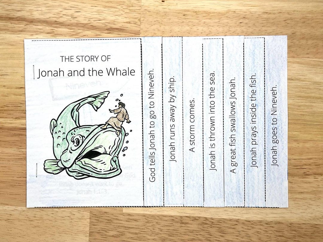 Jonah and the Fish Craft, Jonah and the Whale Craft Kits, Jonah and the ...
