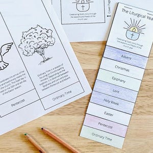 Liturgical Calendar 2025, Printable Bible Bookmarks, Epiphany ...