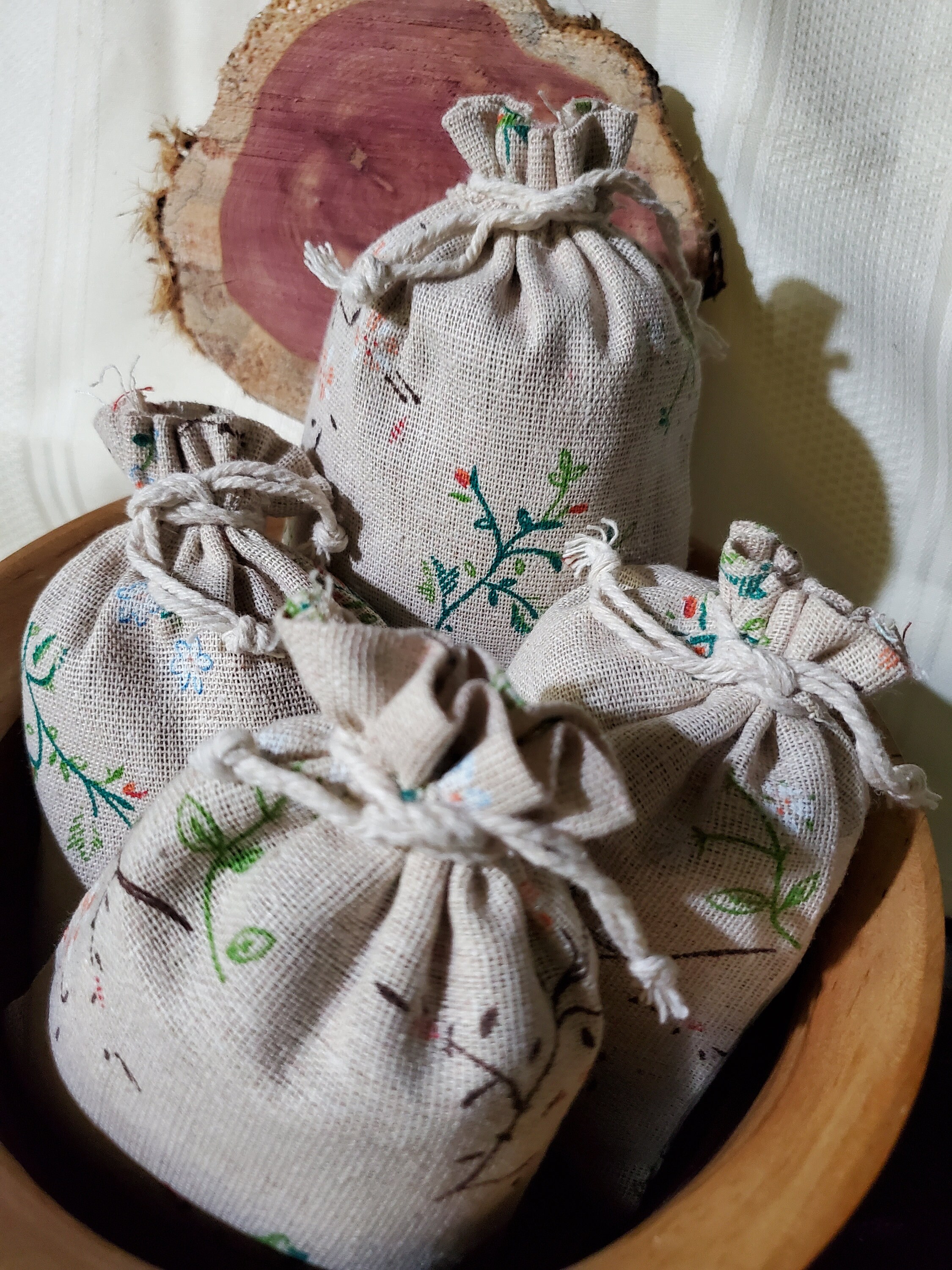 4 Cedar / Lavender Drawer Sachets Non-toxic Moth-repellent - Etsy