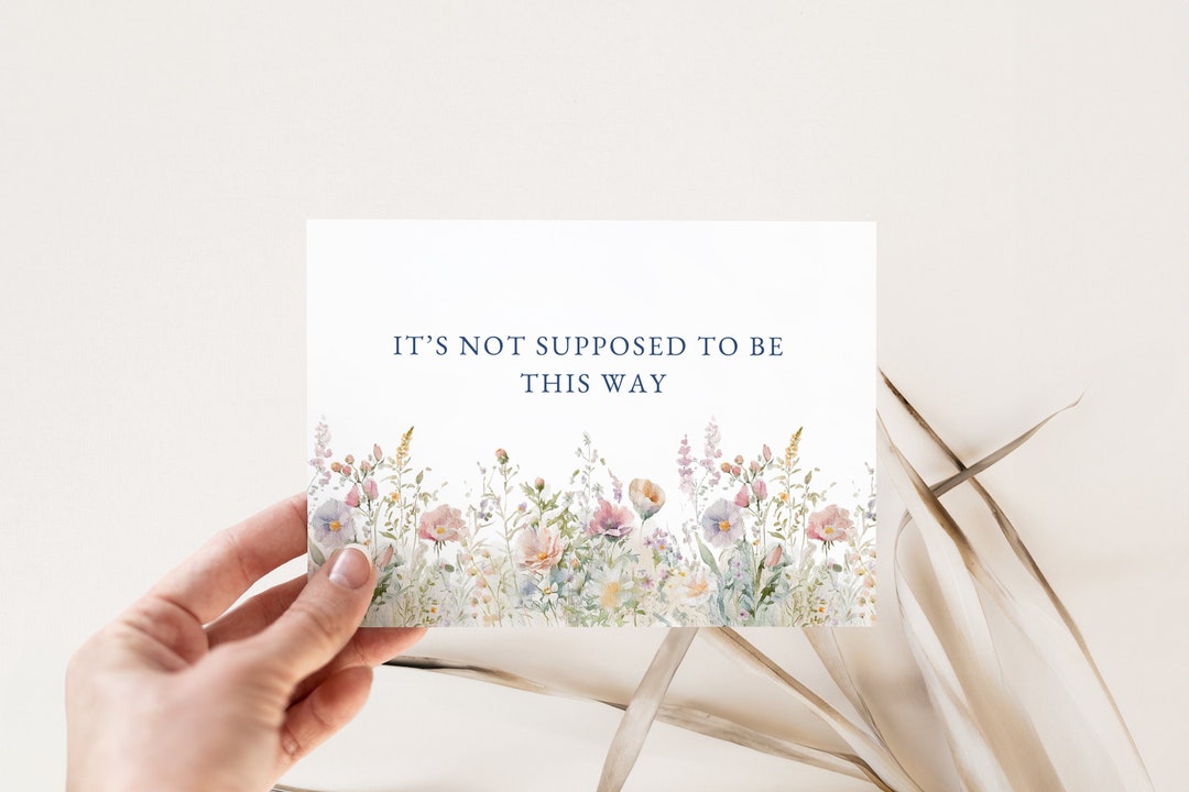 Printable Sympathy Card & Envelope: Digital Download for Condolence ...