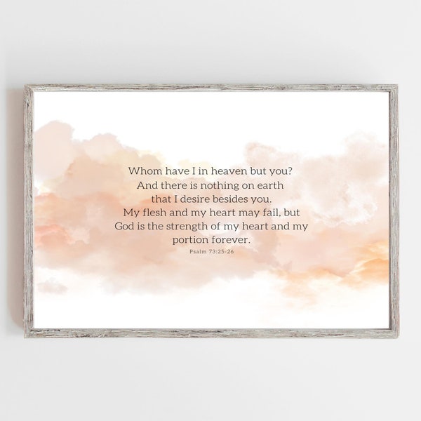 Psalm 73 - Etsy