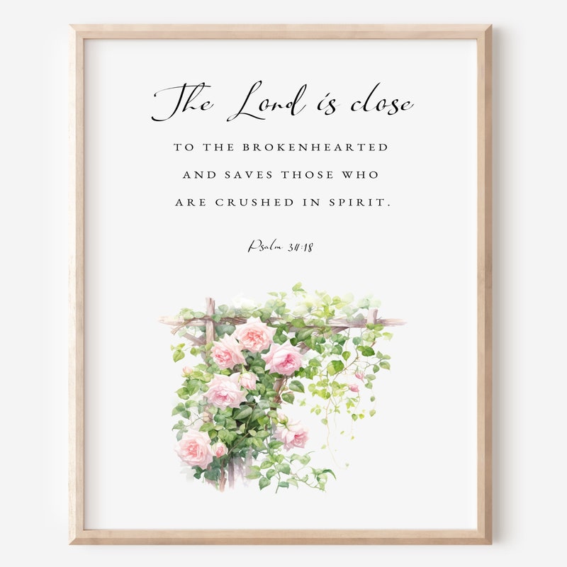 Psalm 34 Etsy