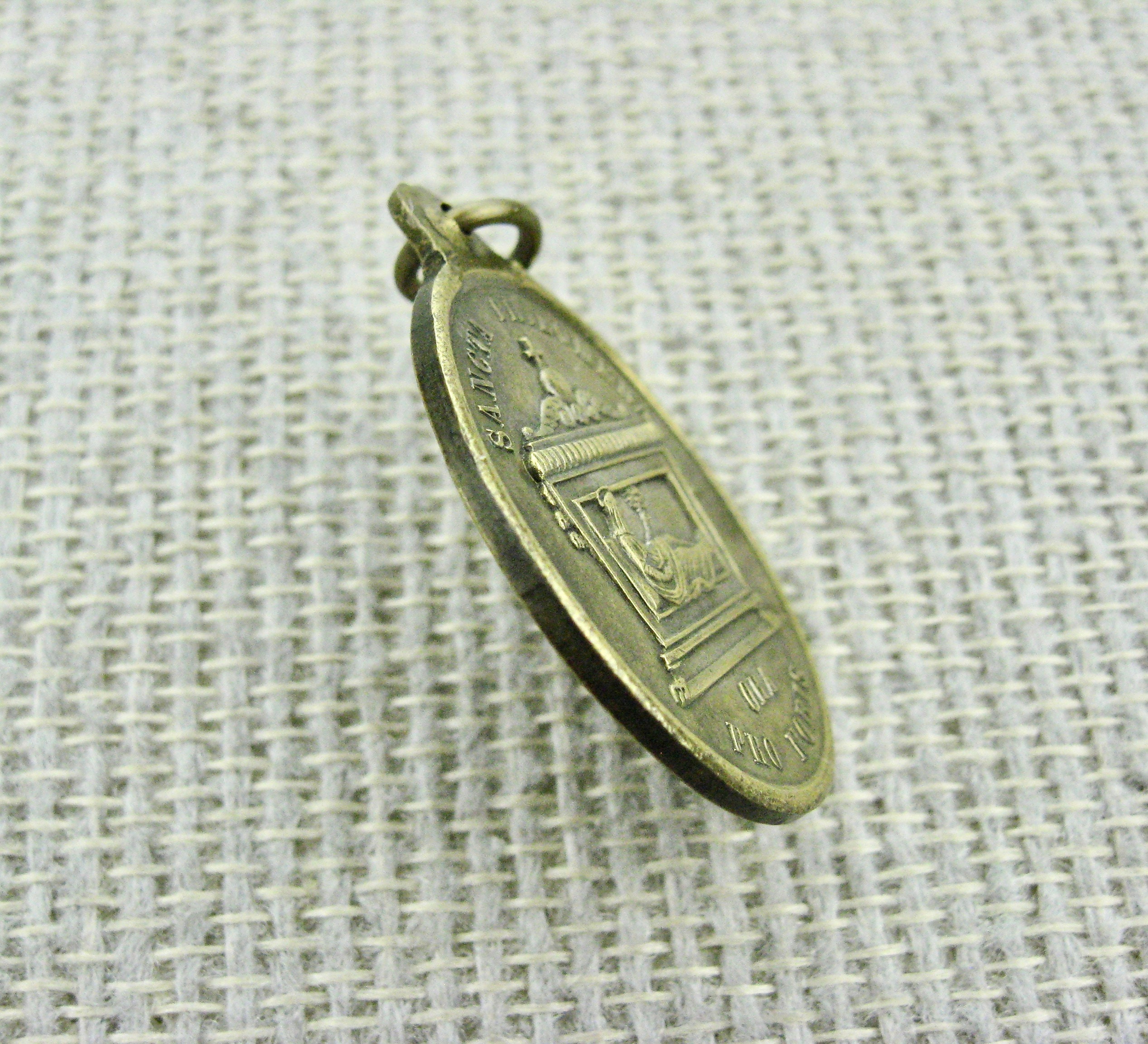 Antique Saint Philomena Medal - Etsy