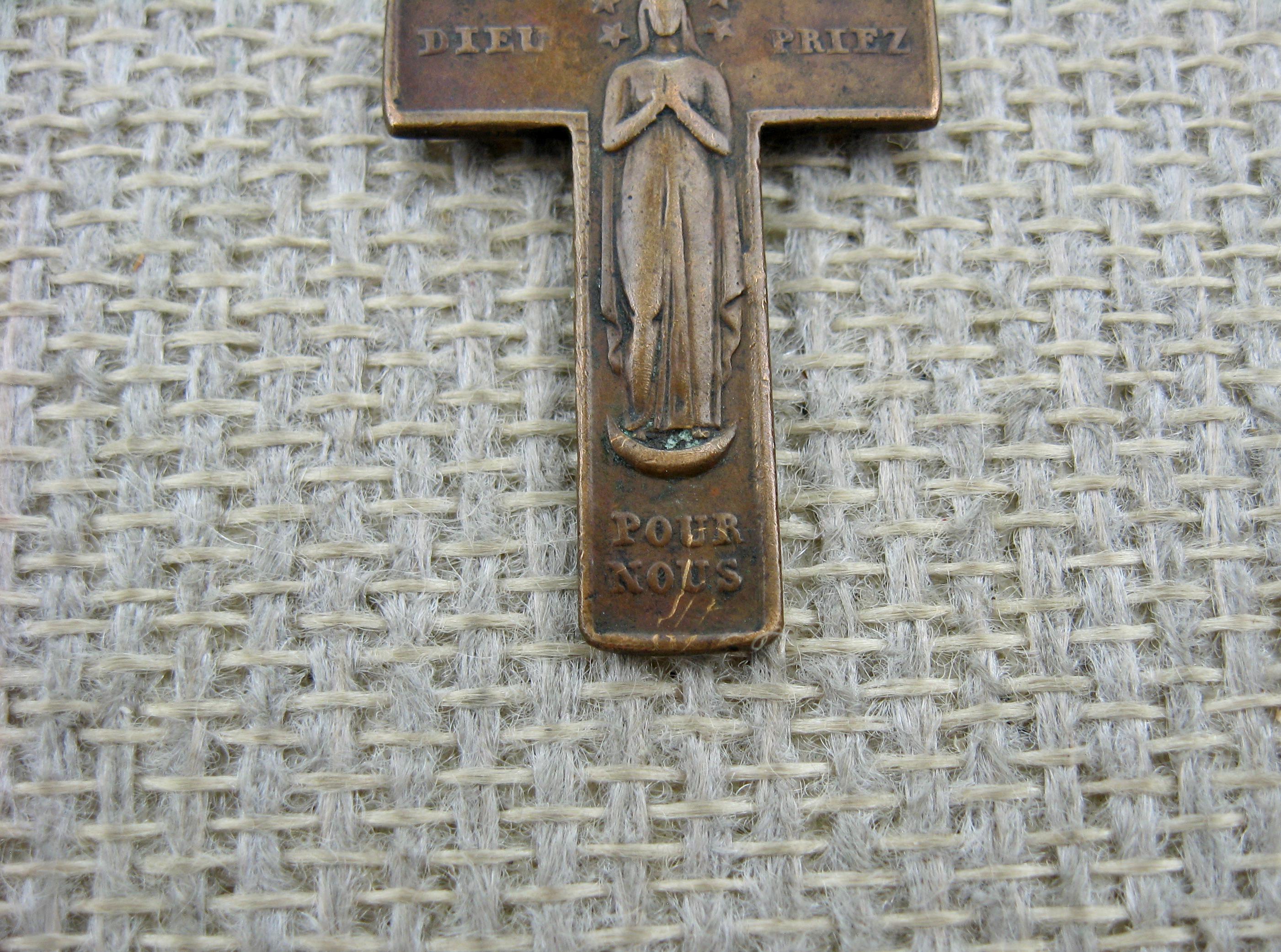 Memento Mori Crucifix With Jesus Christ and Virgin Mary - Etsy
