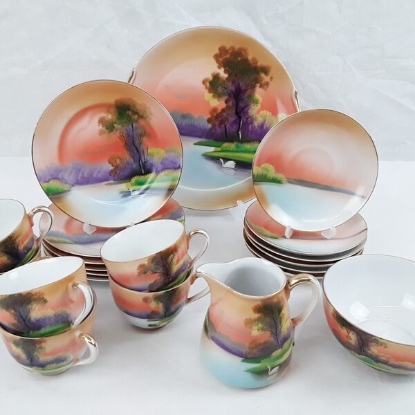 Noritake Tea Set - Etsy Australia