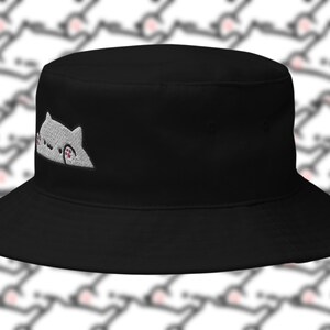 Bongo Cat Bucket Hat | Meme Cat Bucket Hat | Meme Bucket Hat | Cat ...