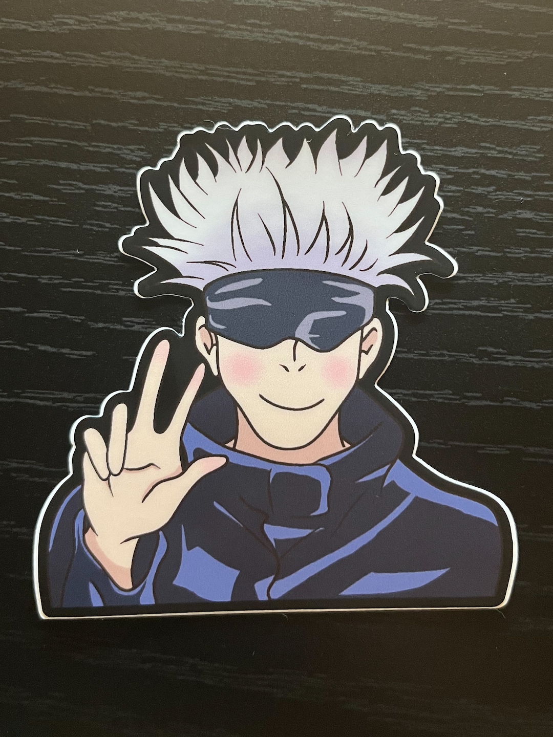 Gojo Vinyl Peeker Sticker - Etsy