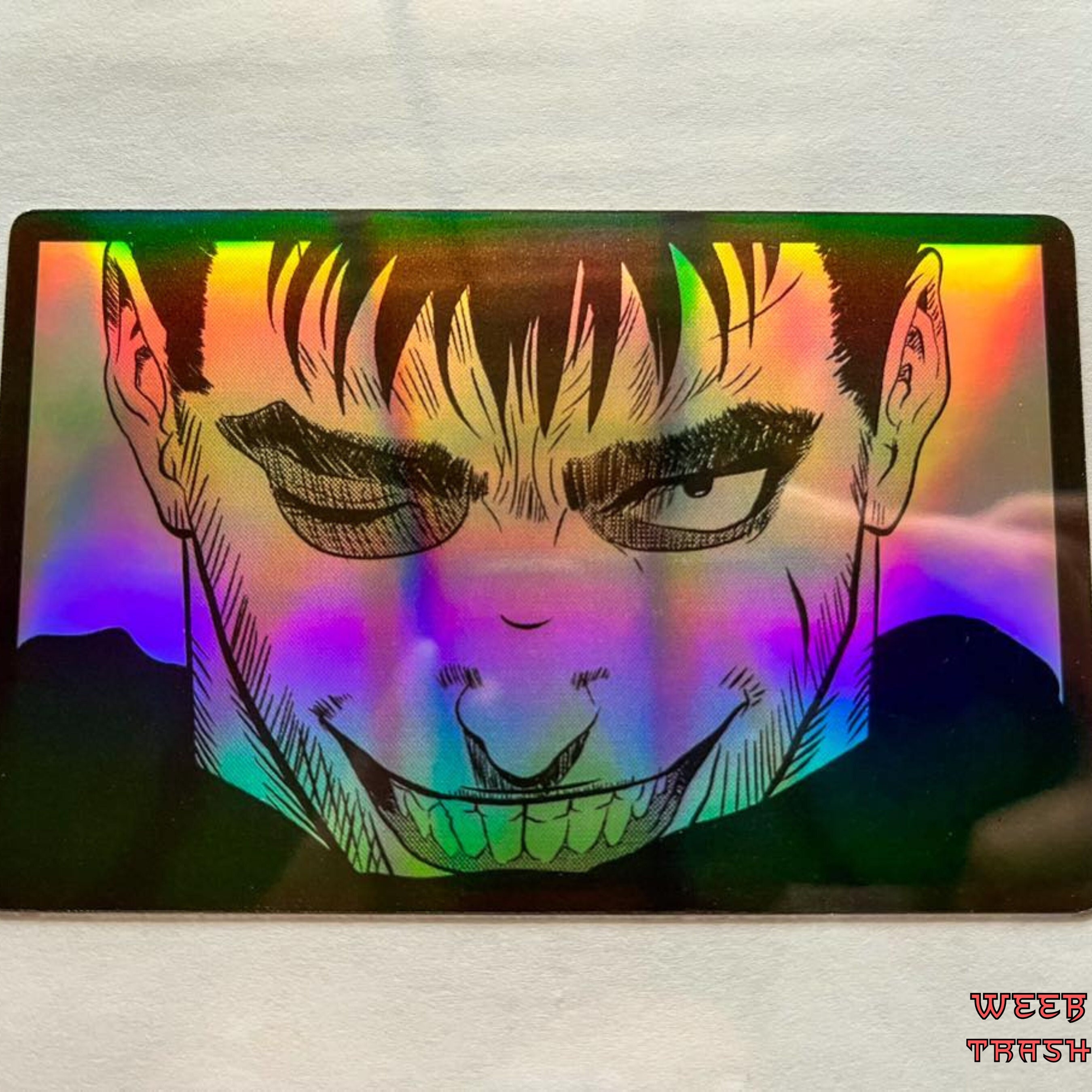 LIMITED Holographic Guts Manga Sticker Berserk - Etsy