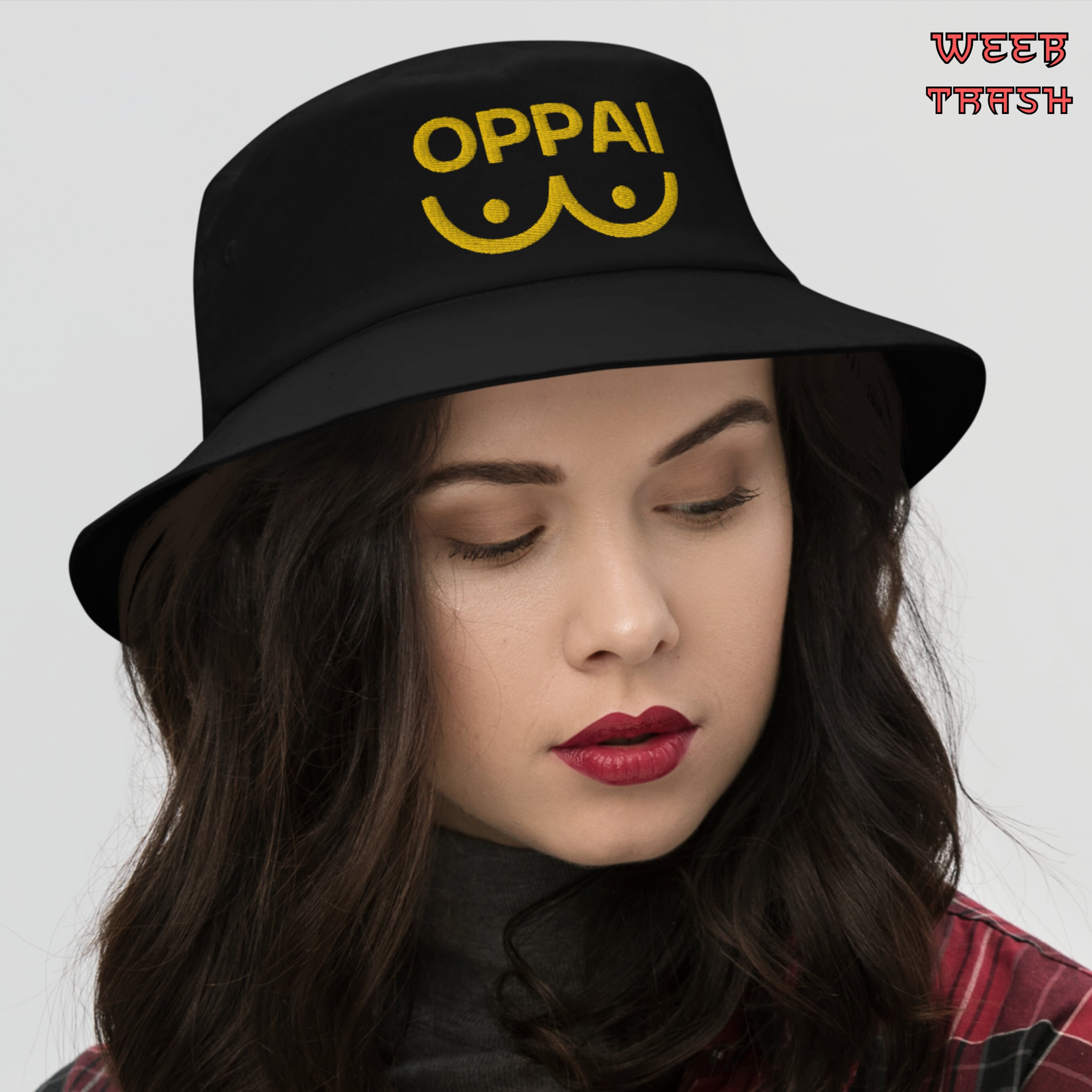 Oppai Bucket Hat Funny Anime Bucket Hat - Etsy