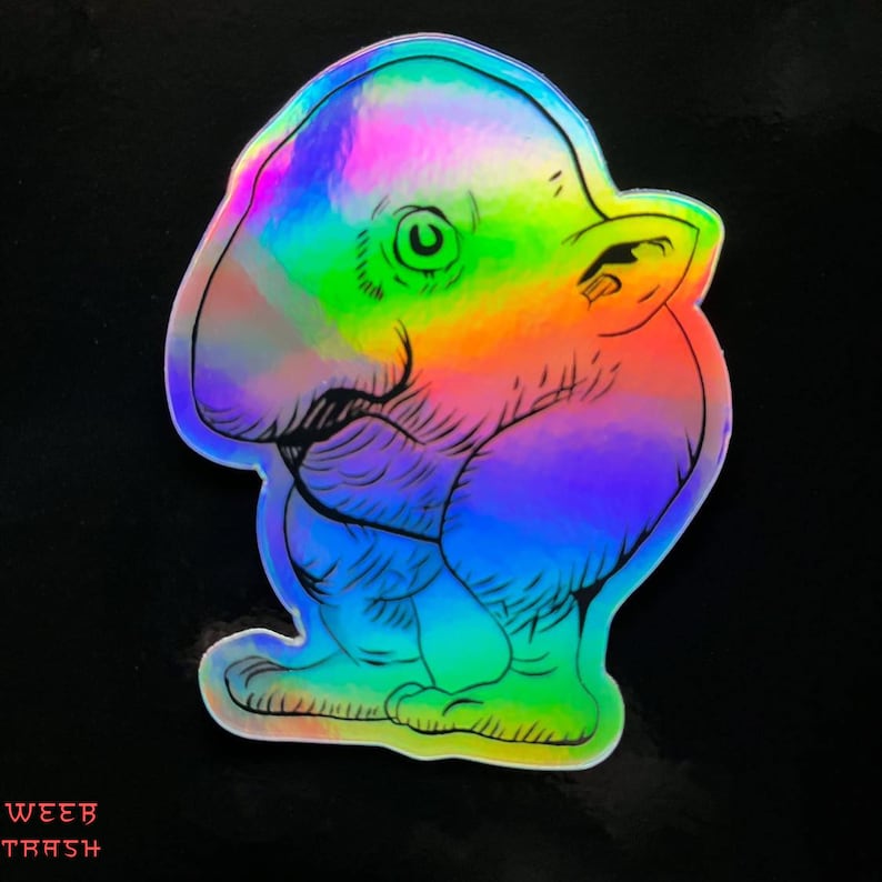 Holographic Nose Boi Sticker Berserk Manga Sticker - Etsy