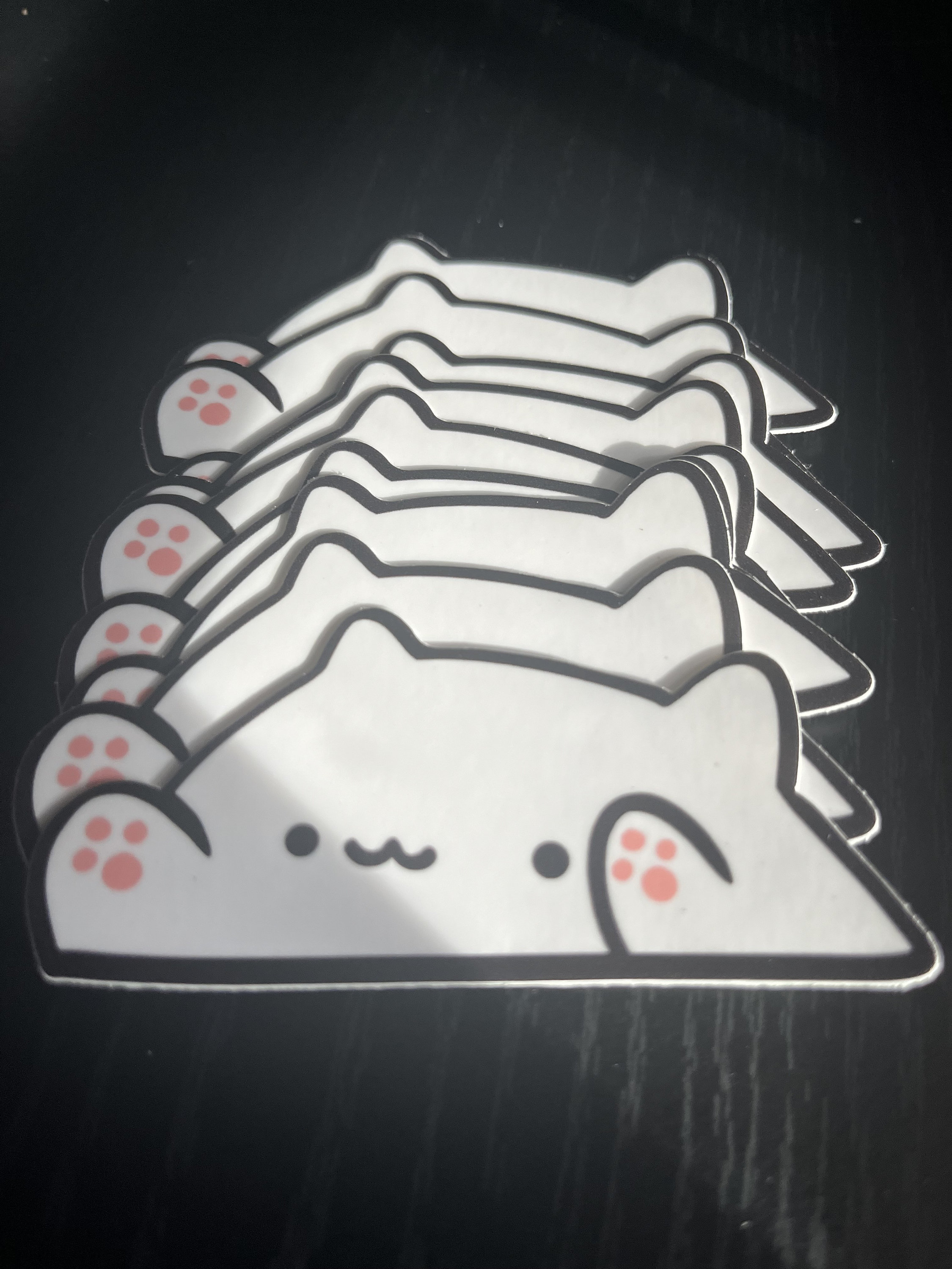 Bongo Cat Vinyl Sticker - Etsy