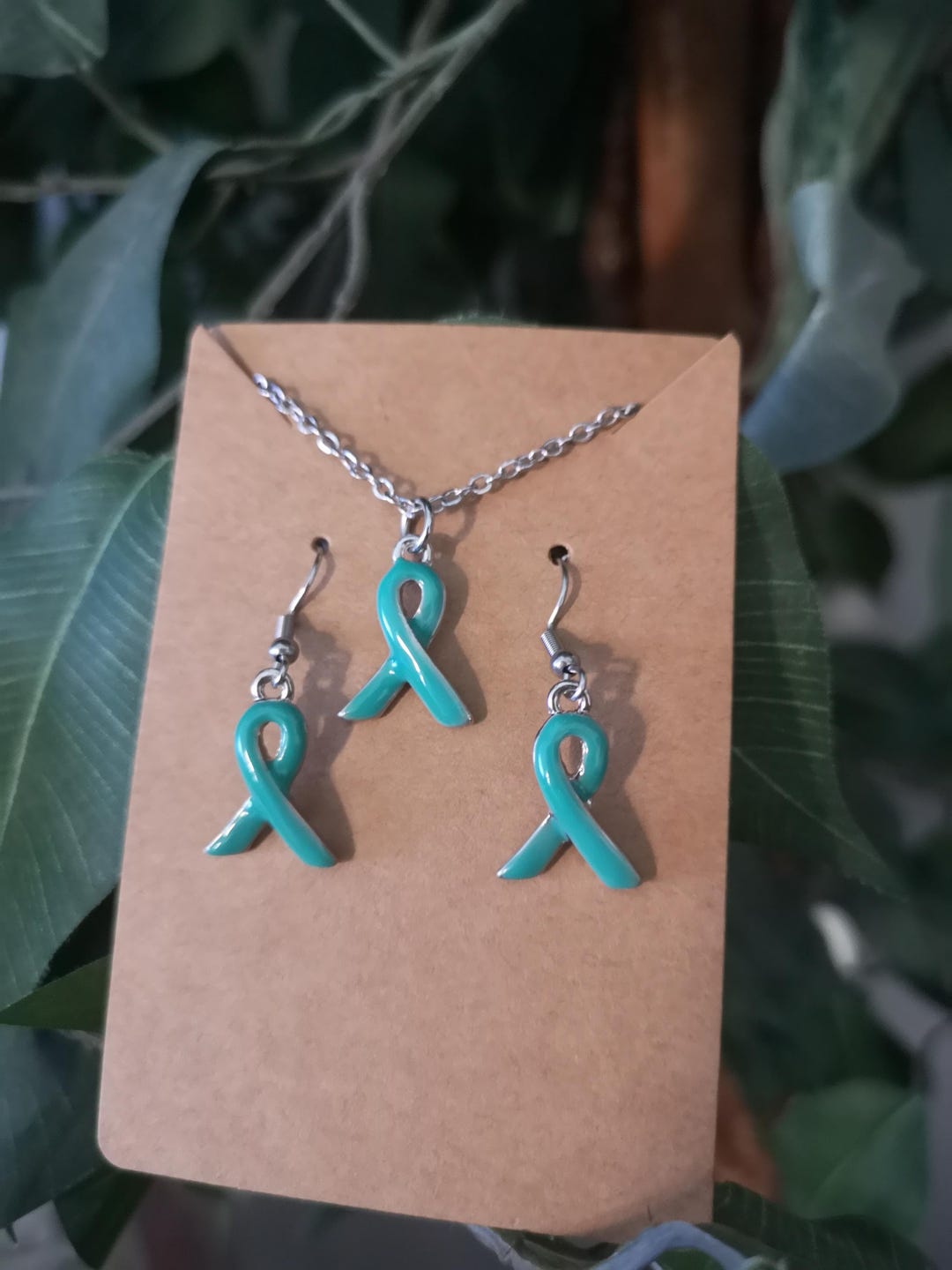 Tourettes Jewelry Set / Tourettes Syndrome Awareness Earrings and ...