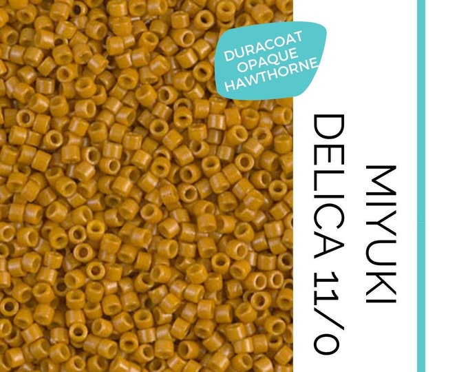 DURACOAT OPAQUE HAWTHORNE Delica 11/0 | Miyuki 11/0 | Miyuki Delica ...