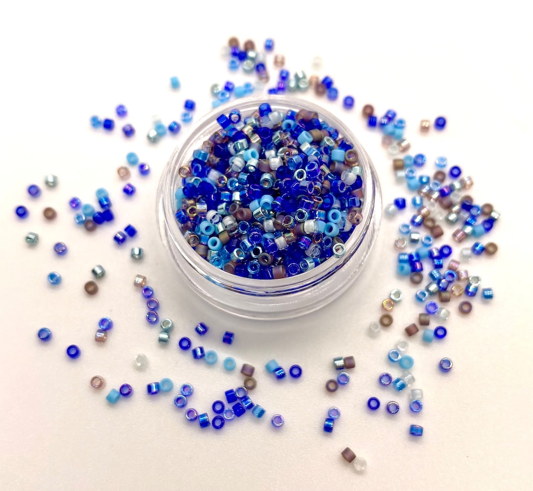 Caribbean Blue Miyuki Delica Beads | Size 11/0 - Etsy