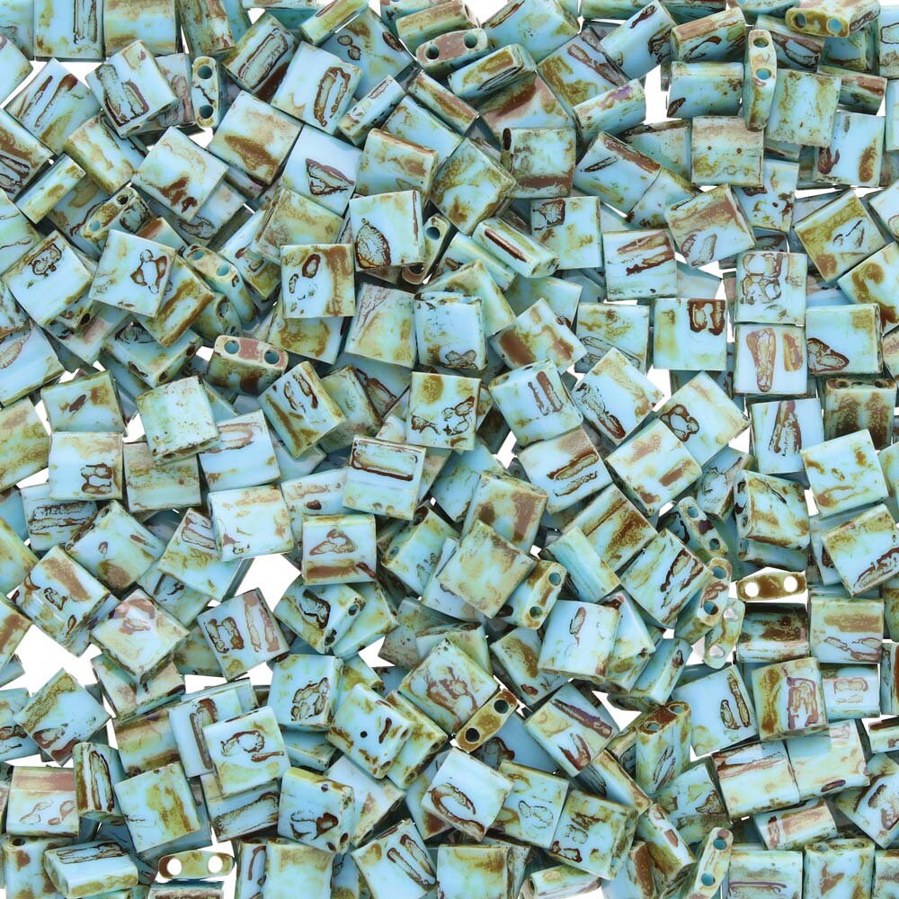 PICASSO TURQUOISE Whole Tila Miyuki Tila Beads Whole Tila - Etsy