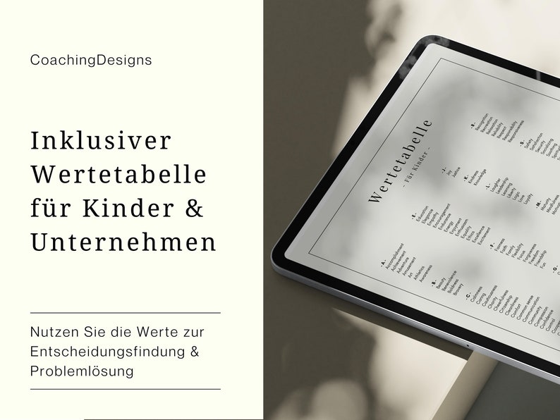 Core Values List | Core Values for Kids | Identifying Core Values ...