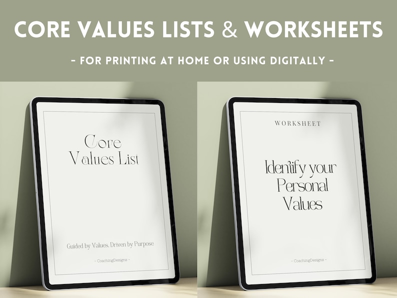 Core Values List | Core Values for Kids | Identifying Core Values ...