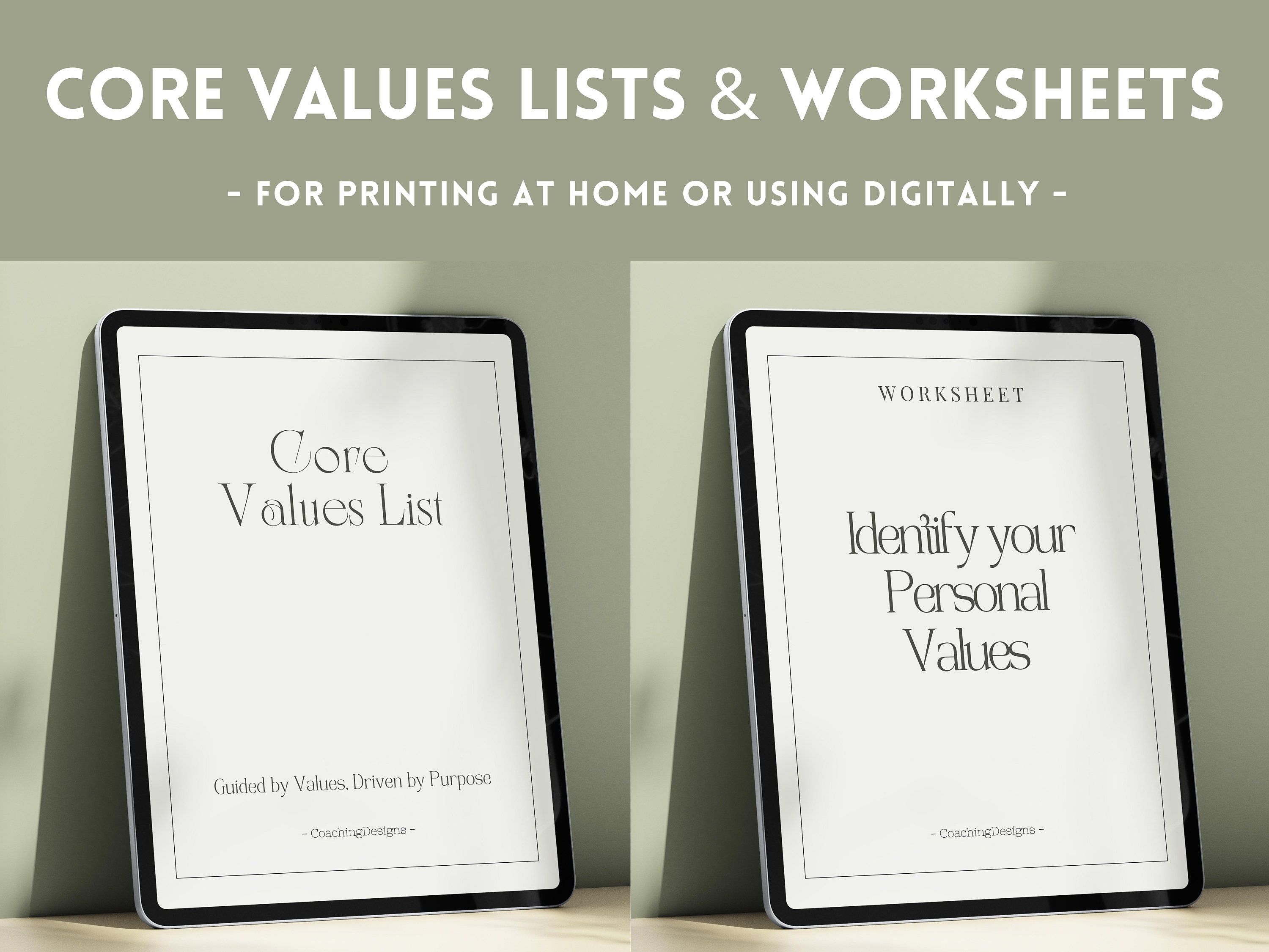 Core Values List | Core Values for Kids | Identifying Core Values ...