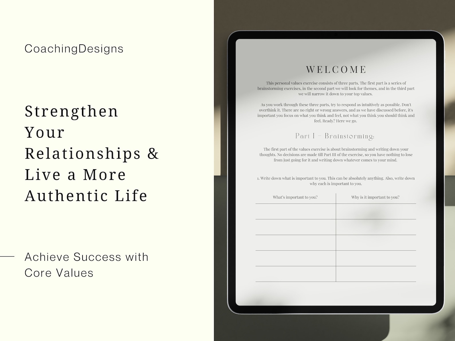 Core Values List | Core Values for Kids | Identifying Core Values ...