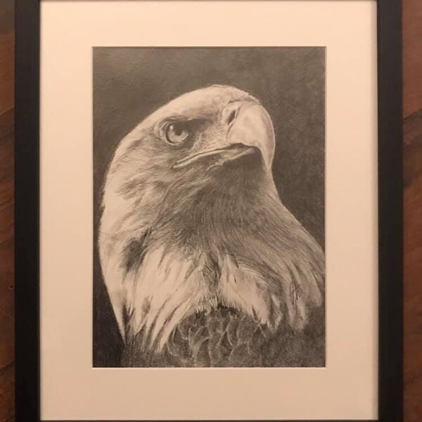 Eagle Drawing - Etsy