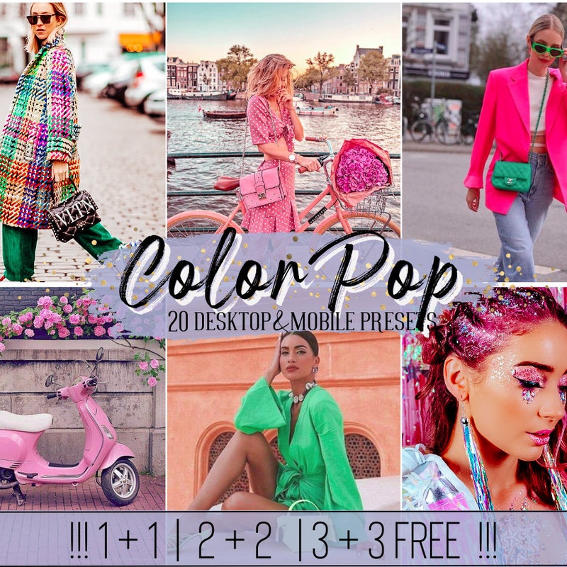 Color Pop Preset - Etsy