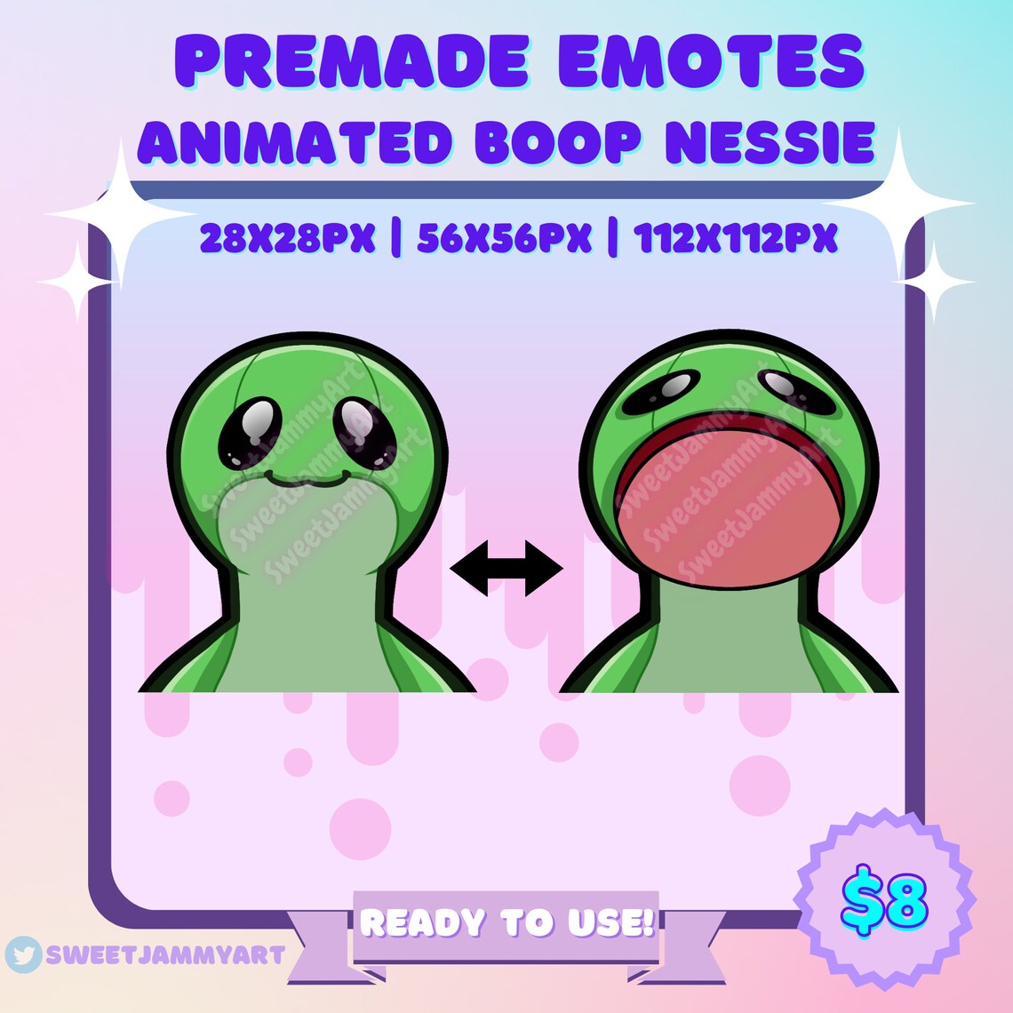 Apex Legends Animated Boop Nessie Emote Twitch Emotes Discord Emotes ...