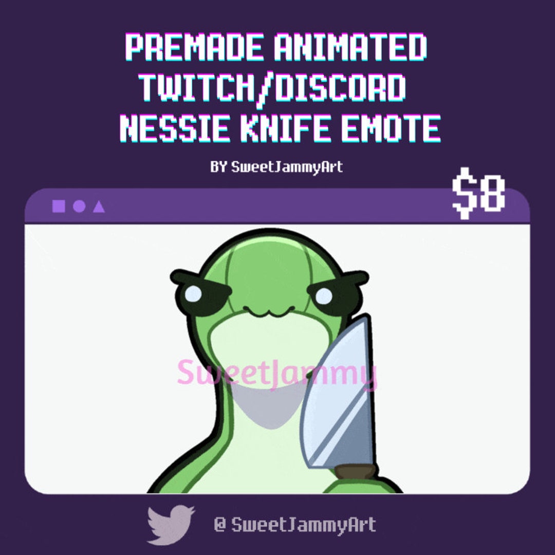 Apex Legends Animated Nessie Knife Emote | Twitch Emotes | Discord ...