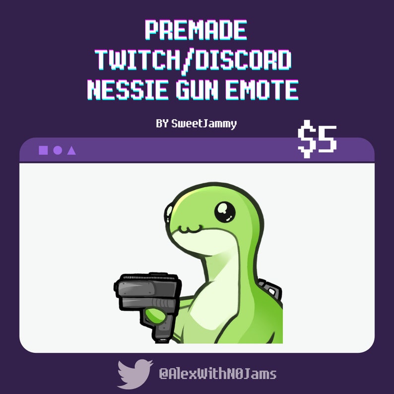 Apex Legends Nessie Gun Emote Twitch Emotes Discord Emotes - Etsy UK
