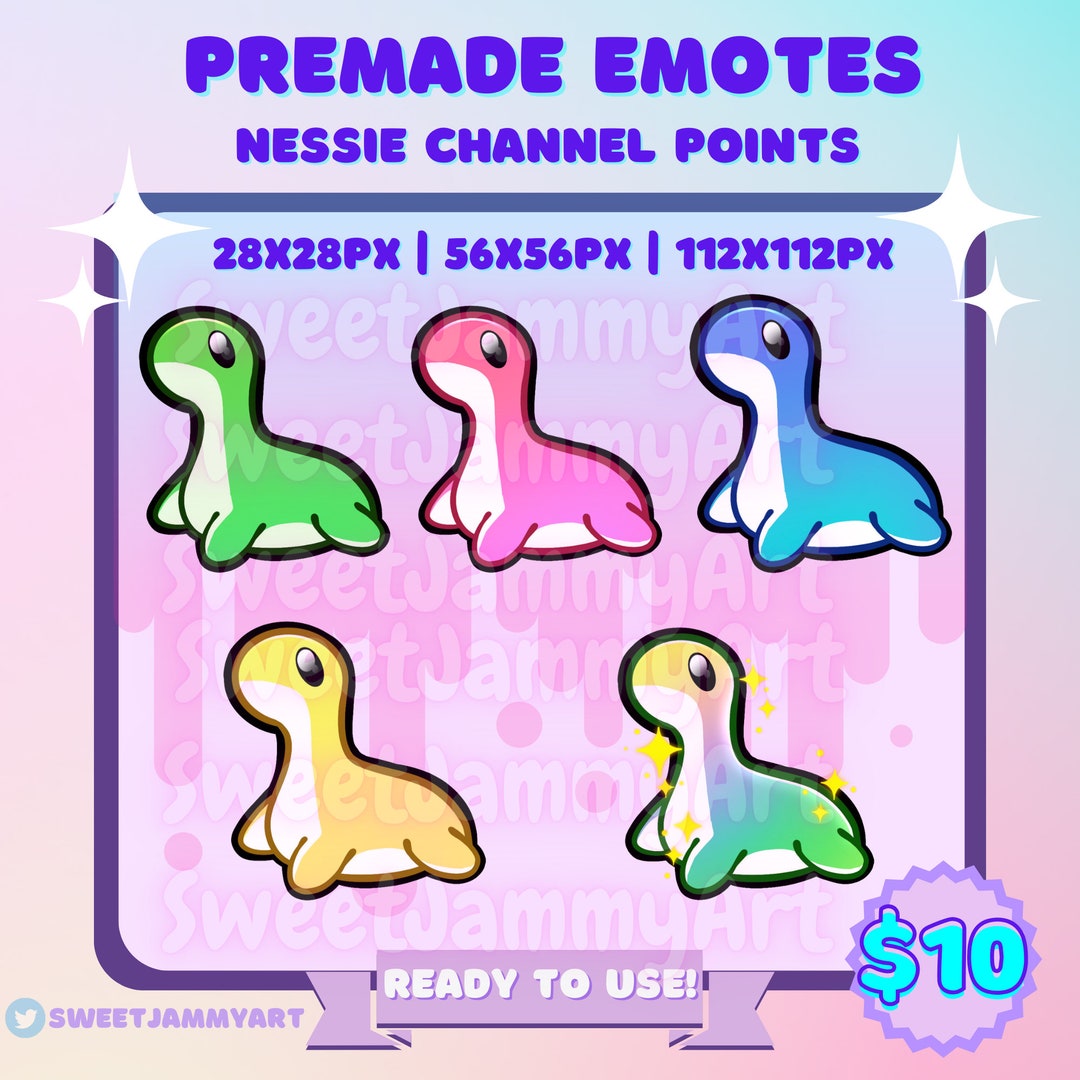 Apex Legends Nessie Channel Points/emotes | Twitch Emotes | Discord ...