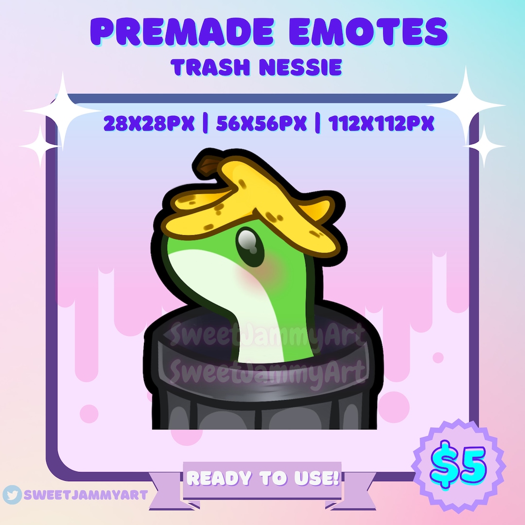 Apex Legends Trash Nessie Emote Twitch Emotes Discord Emotes Youtube ...