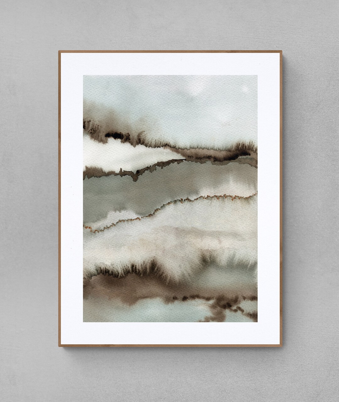 Abstract Original Art Print to Decorate Your Office or Home Wall Decor ...
