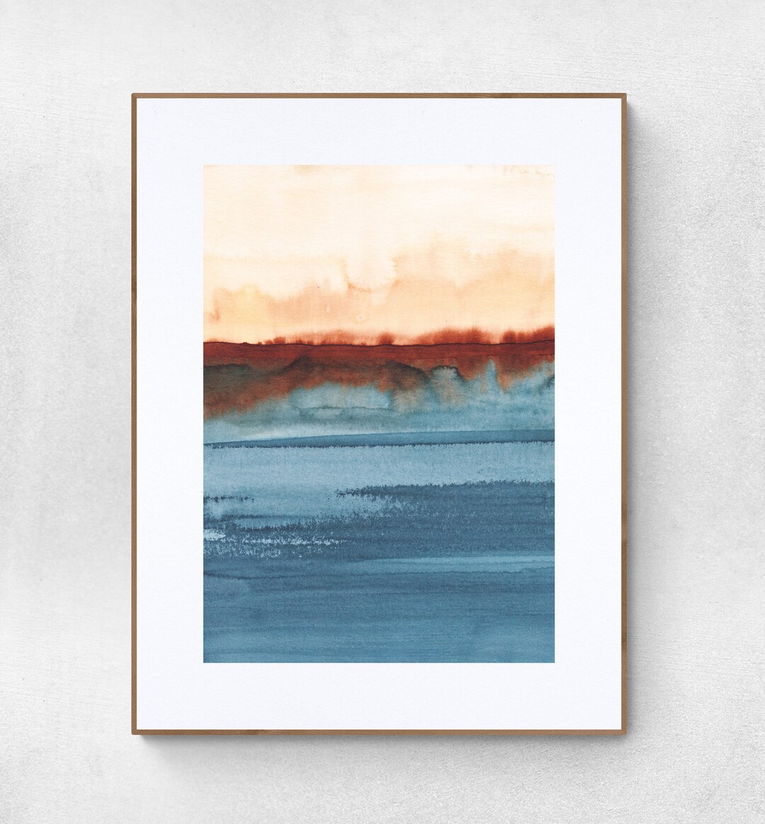 Abstract Original Art Print to Decorate Your Office or Home Wall Decor ...