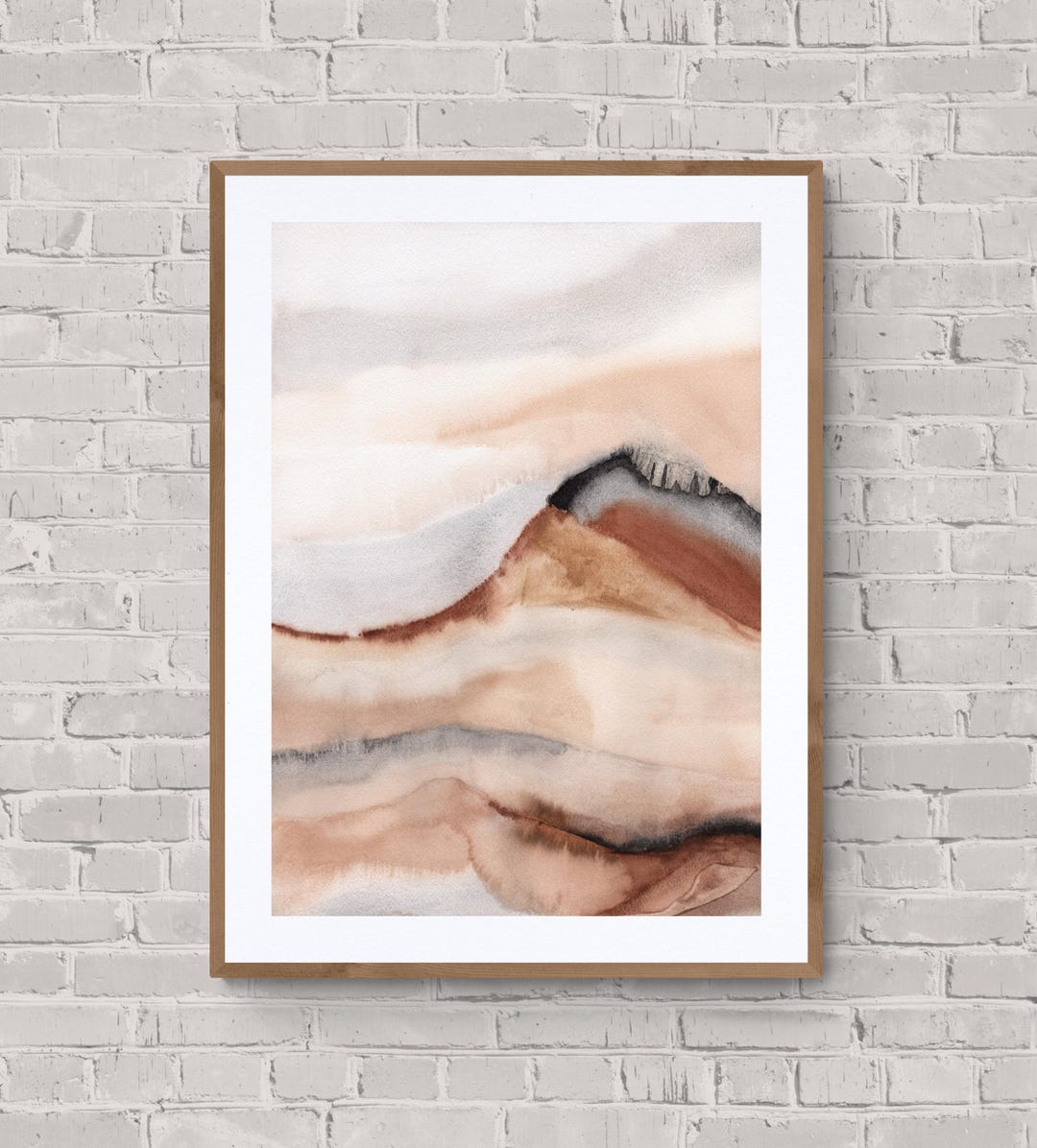 Abstract Original Art Print to Decorate Your Office or Home Wall Decor ...