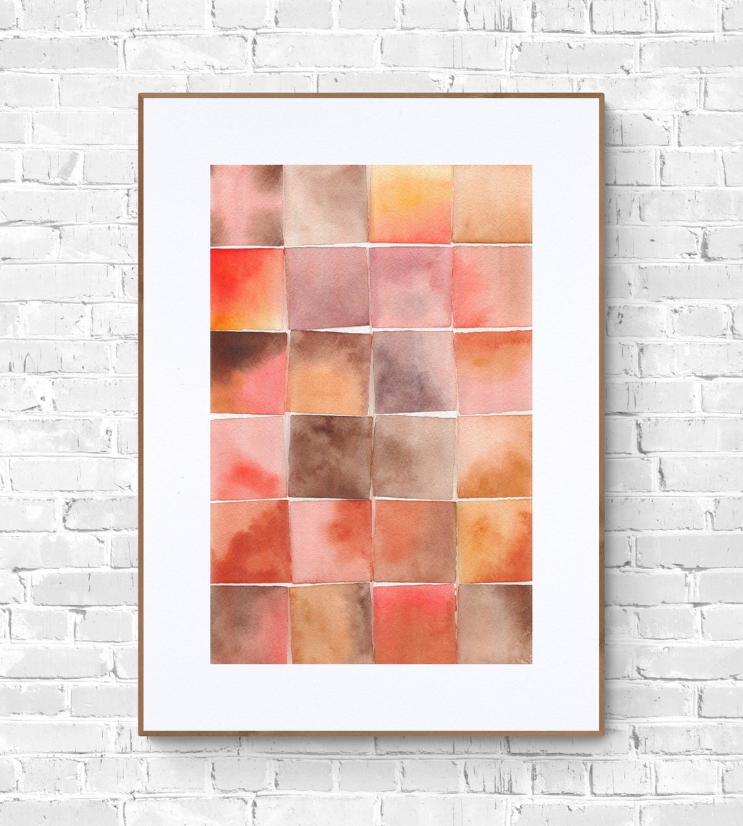 Abstract Original Art Print to Decorate Your Office or Home Wall Decor ...