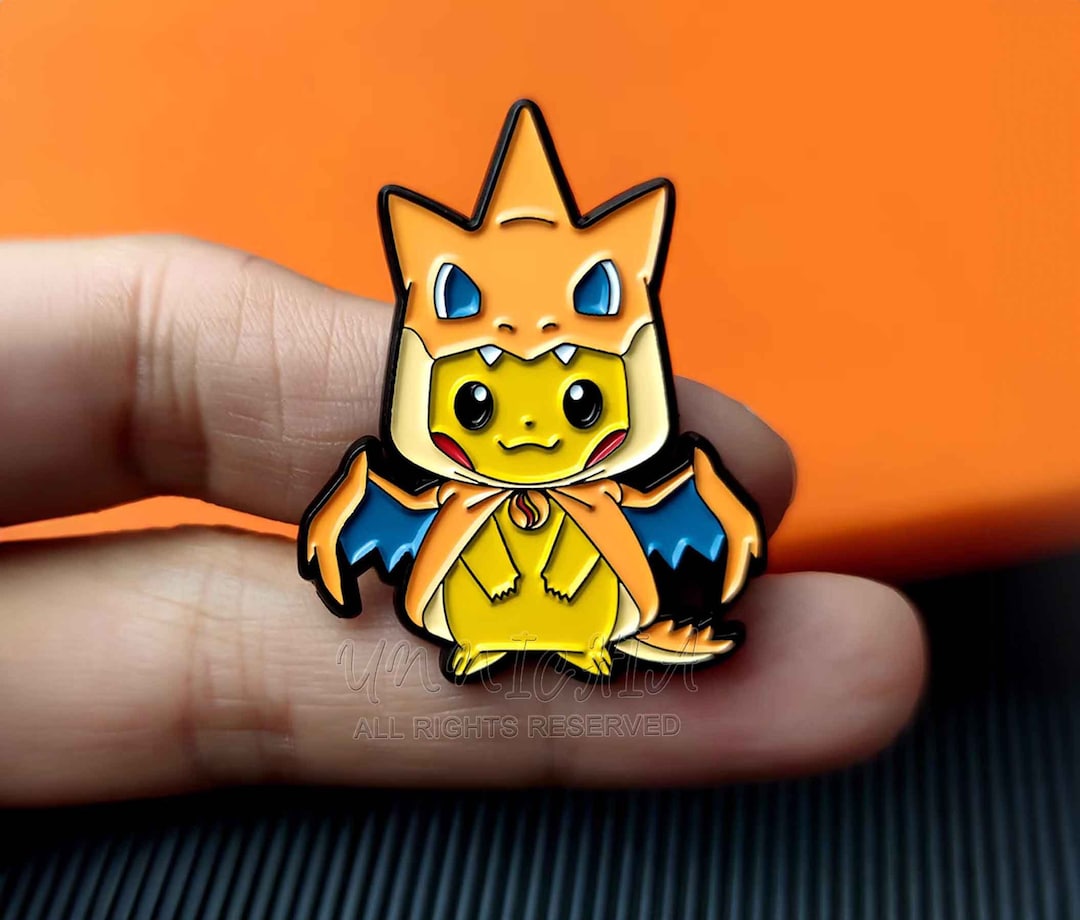Anime Pin Electric Monsters Pichu Cute Cartoon Character Accessories ...